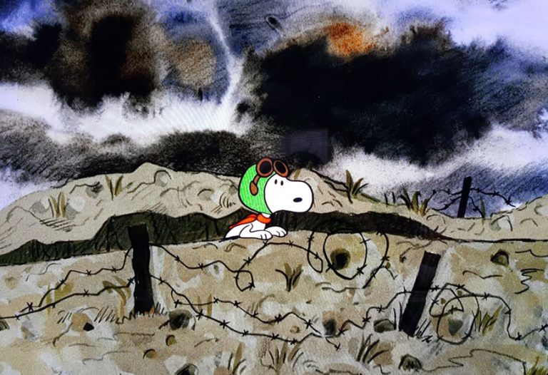 Snoopy’s path behind German lines – World War One Flying Ace – Mateo de ...