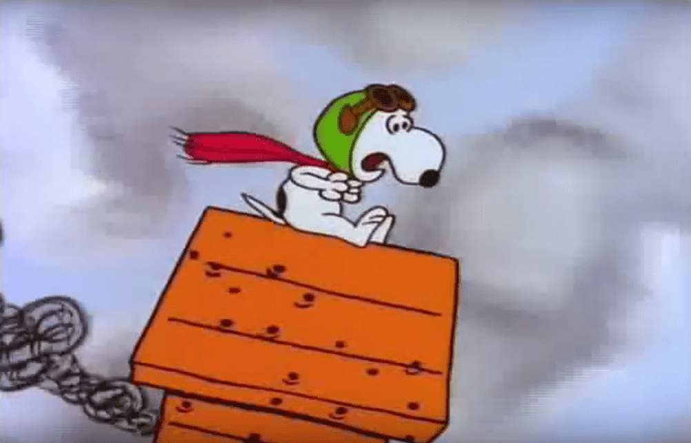 Snoopy’s path behind German lines – World War One Flying Ace – Mateo de ...